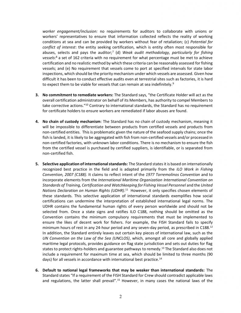 SEAFOOD WORKING GROUP - Indonesia